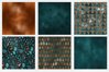 Rustic Teal Digital Paper Pack