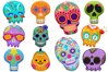 Day of the Dead Clip Art (315513) | Illustrations | Design Bundles