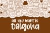 Dalgona - Quirky Font (545007) | Display | Font Bundles