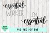 Essential Worker SVG, I'm Essential SVG - 2 designs bundle (709673 ...