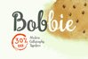 Bobbie Typeface (639) | Script | Font Bundles