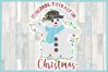 Snow Lady with Lights Beginning to Look Like Christmas SVG (175346 ...