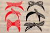 Polka Dot Bandana SVG, western scarf Dots 826S (93768) | SVGs | Design ...