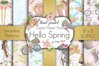 Hello Spring Hand Painted Collection (48612) | Illustrations | Design ...