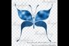 30 Royal Blue Foil and Glitter Butterfly Digital Images (238914 ...