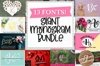 Big Monogram Bundle - 10 of my Best Selling Monogram Packs! (479963 ...
