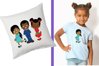 Cute African American Kids clipart
