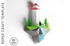 Island Papercraft / Paper craft / 3D Papercraft (945269) | Paper ...