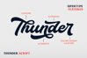 Thunder Script (211997) | Brush | Font Bundles
