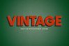 Vintage Text Effect for Photoshop