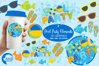 Pool party elements clipart, graphics pack AMB-1260 (58172 ...