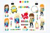 Back to school graphics and illustrations (32066) | Illustrations ...