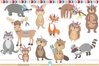 Woodland Forest Animals Clipart (134822) | Characters | Design Bundles