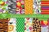 Jungle digital papers, Jungle Patterns, Jungle Animals -P15 (82409 ...