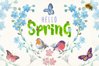 Watercolor spring clipart set (65719) | Illustrations | Design Bundles