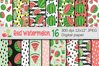Watermelon digital papers / Summer seamless patterns (267383 ...