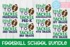 Football School SVG DXF EPS PNG Cut File Bundle (280899) | Cut Files ...