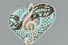 Music laser cut file - dedicated to the Love of Music