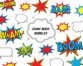 Comic Book Bubbles (83917) | Decorations | Design Bundles