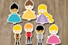 Cute Prince and Princess clipart graphics (96701) | Illustrations ...