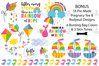 Rainbow Baby Clipart And Seamless Digital Papers Bundle (95893 ...