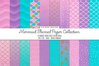 Mermaid Themed Paper Digital Papers - 20 papers (129291) | Backgrounds ...