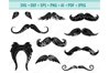 Mustache SVG, Mustaches Svg, Gentleman clipart Dxf, Png, Eps (844228 ...