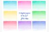 Watercolor digital paper Colorful background Ombre texture (435976 ...