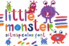 'Little monster' bitmap color font (241735) | Other | Font Bundles