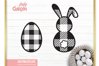 Plaid Bunny SVG, Plaid Easter egg svg ,Easter svg, (421045) | SVGs ...