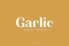 Garlic / Elegant font (558799) | Sans Serif | Font Bundles