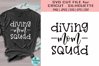 Diving mom squad svg, sports svg (734643) | SVGs | Design Bundles