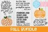 Fall Bundle SVG DXF EPS PNG Cut Files (147462) | Cut Files | Design Bundles
