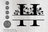 Split Monogram Letter H SVG, Letter H Monogram SVG (415158) | Cut Files ...
