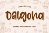 Dalgona - Quirky Font (545007) | Display | Font Bundles