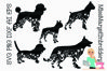 Floral Dogs SVG | Flower Dogs SVG | Dog Silhouettes SVG | (430169 ...