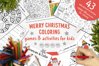 Merry Christmas Coloring Games (998549) | Educational | Design Bundles