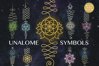7 Unalome symbols vol.1 (220489) | Illustrations | Design Bundles