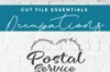 Postal service svg, a USPS svg for a postal worker (1245201) | Cut ...
