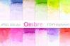 Watercolor ombre background ombre digital papers scrapbook (273795 ...