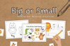 Big or Small Animals Educational Worksheets