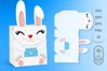Box SVG File - Bunny Box SVG Template, Easter SVG, Gift Box (457985 ...