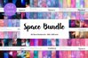 364 Space Galaxy Bundle (579120) | Backgrounds | Design Bundles