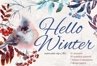 Hello winter (40098) | Illustrations | Design Bundles
