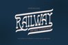 Railway | Retro Typeface (694157) | Serif | Font Bundles