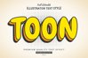 Cartoon Comic 3D Illustrator Text Style Effect
