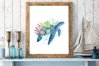 Sea creatures, Sea prints, watercolor drawings (737860) | Characters ...