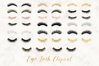 Digital Eye Lash Clip Art (74730) | Illustrations | Design Bundles
