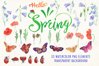 Spring watercolor clipart set (65725) | Illustrations | Design Bundles