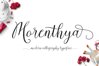 Morenthya Script (1276) | Calligraphy | Font Bundles